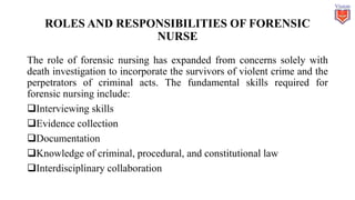 CHAPTER-3-FORENSIC-NURSING - 5th Semester | PDF