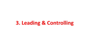 Leading & controlling | PPTX