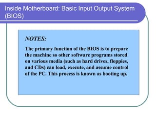 Chapter 3 Motherboard and BIOS | PPT