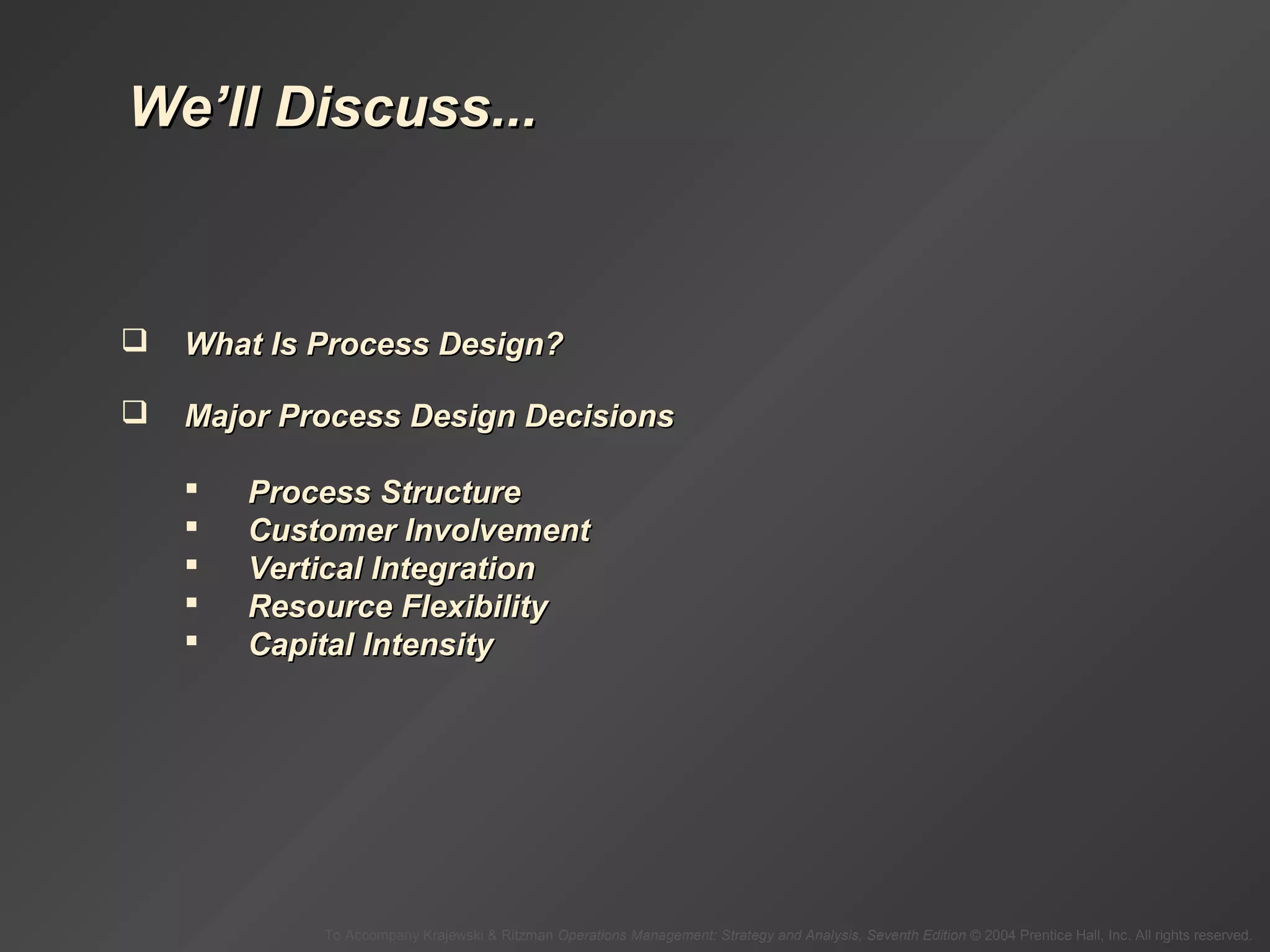 Chapter 3-process-design-strategy | PPT
