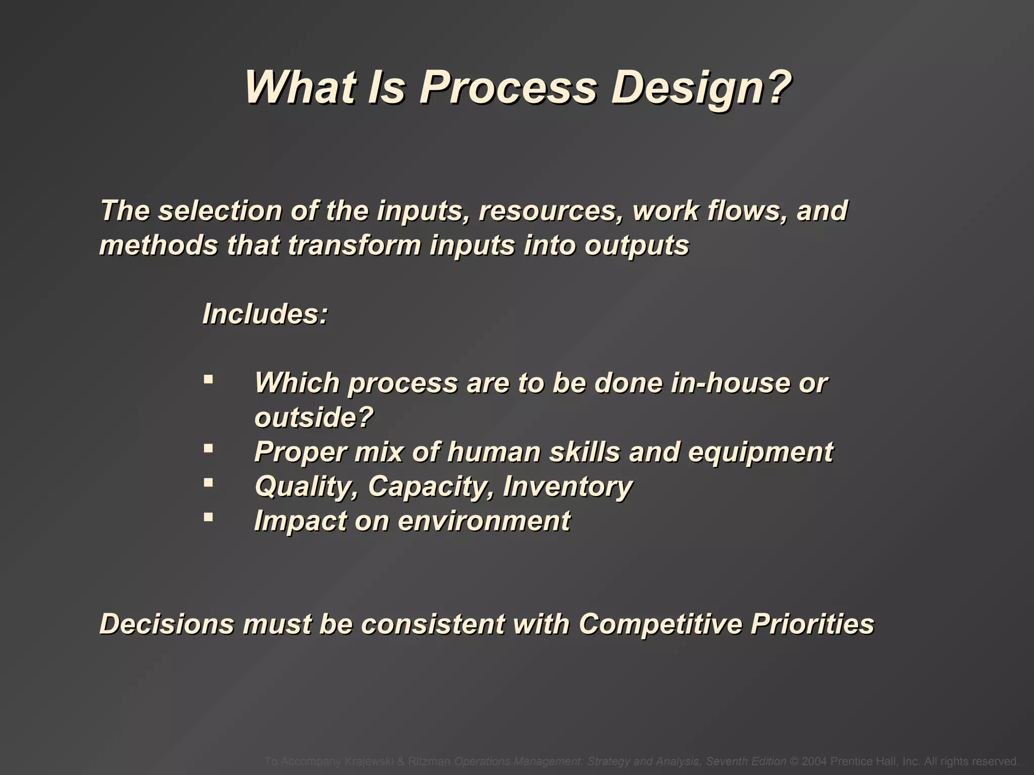 Chapter 3-process-design-strategy | PPT