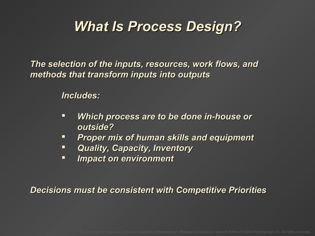 Chapter 3-process-design-strategy | PPT | Business Administration ...