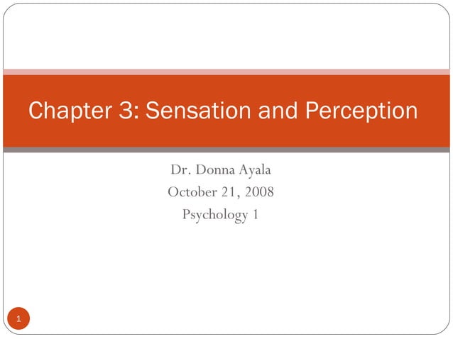 Chapter 3 Psych. 1 | PPT