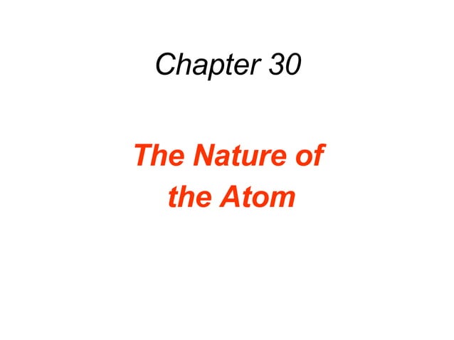 Chapter 30 Powerpoint | PPT