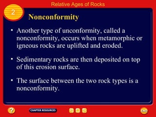 Chapter 3:2 Relative Ages of Rocks | PPT