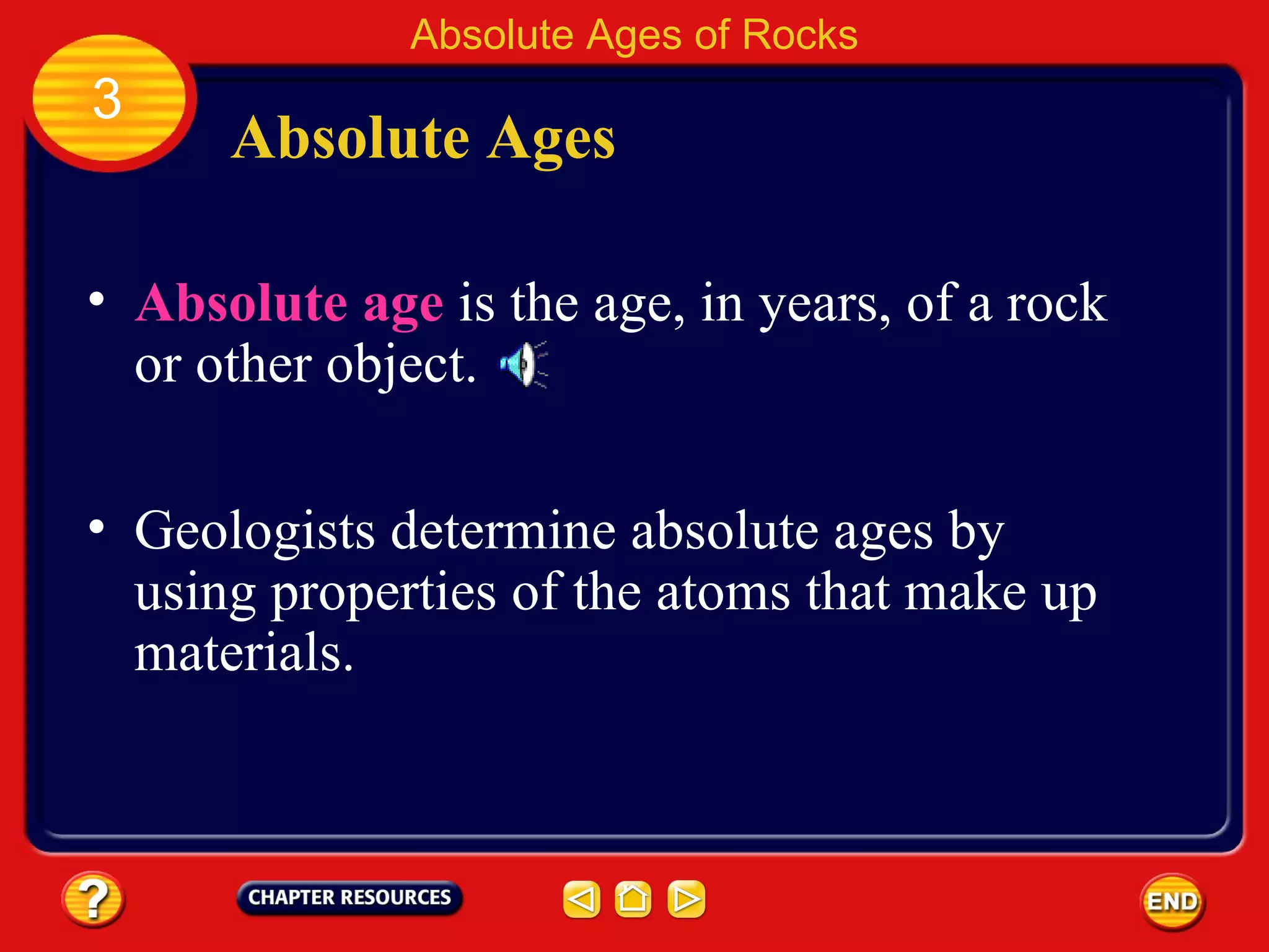 Chapter 3:3 Absolute Ages of Rocks | PPT