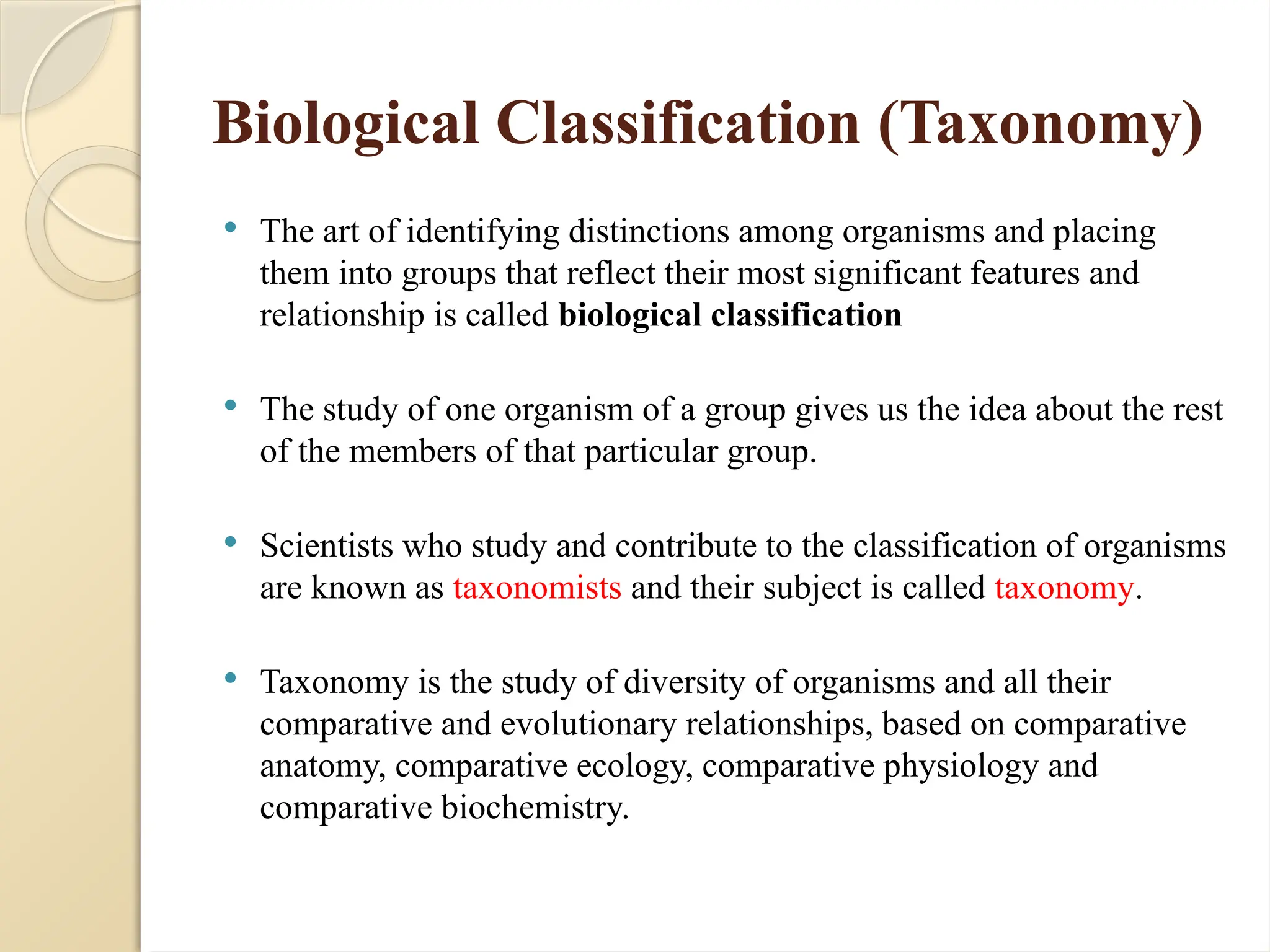 Chapter-3,Biology-classification.pptx bio | PPTX | Biological Sciences ...