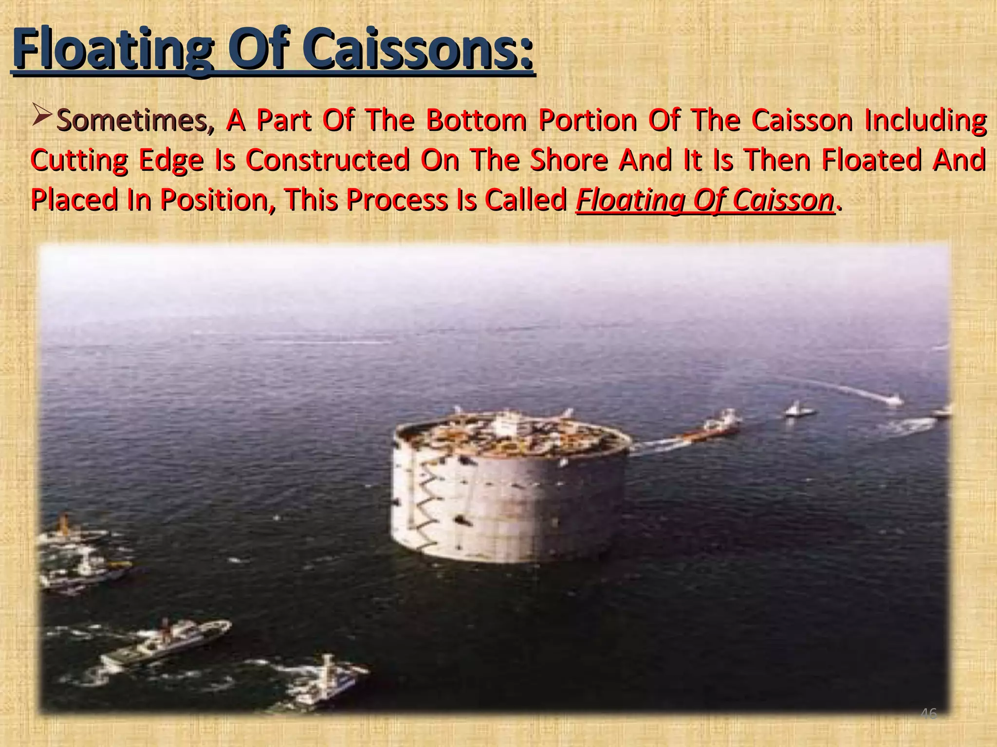Chapter 3 caisson | PPT