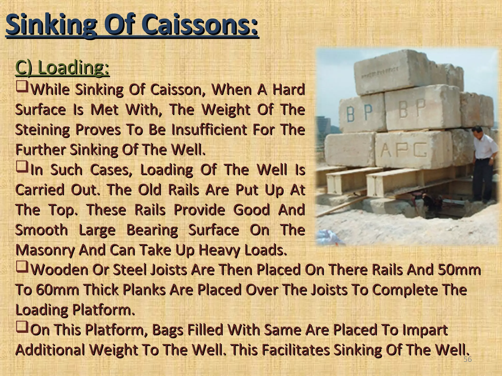 Chapter 3 caisson | PPT