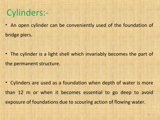 Chapter 3 caisson | PPT