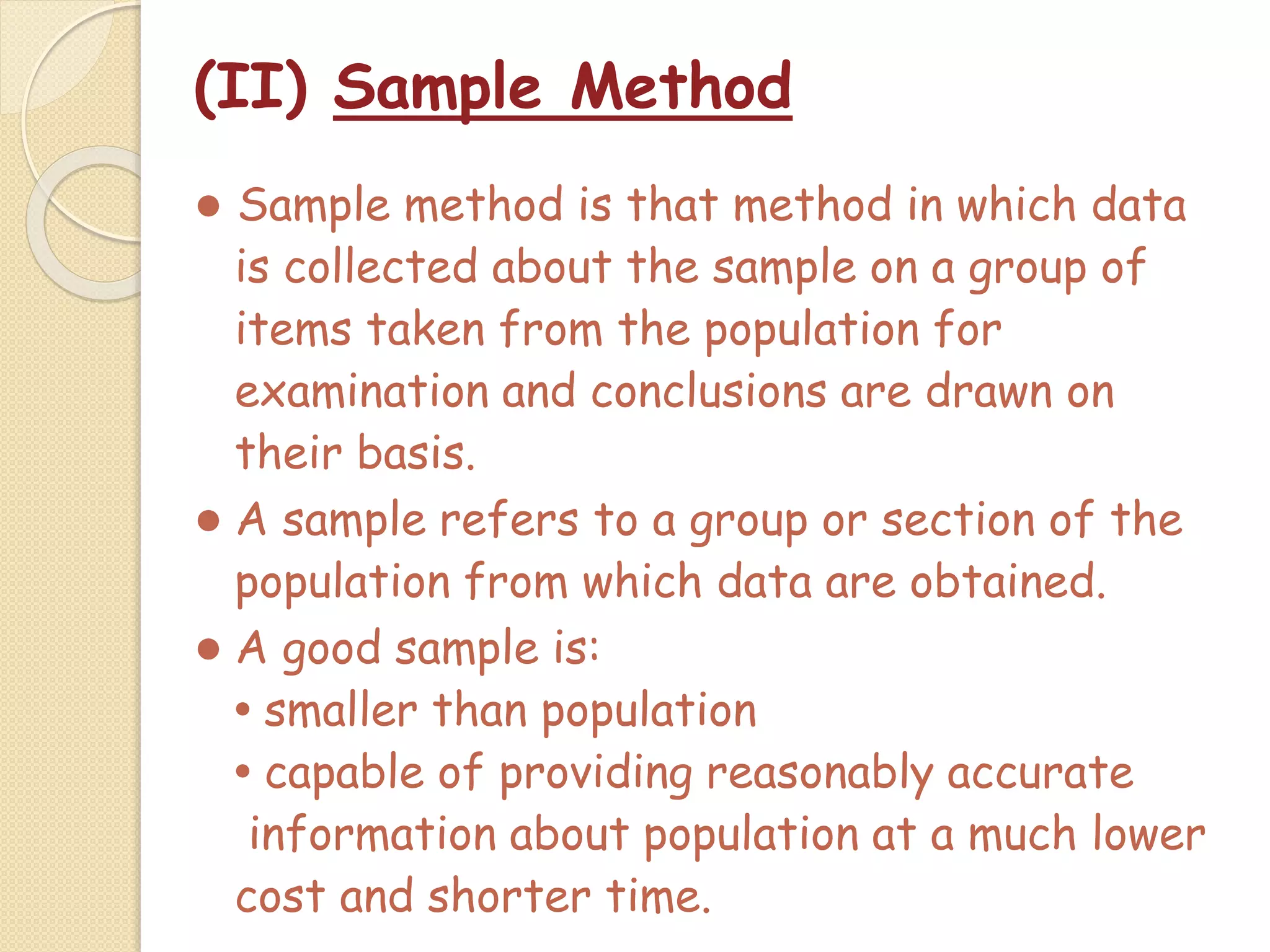 Chapter 3 Census and Sample Methods | PPT