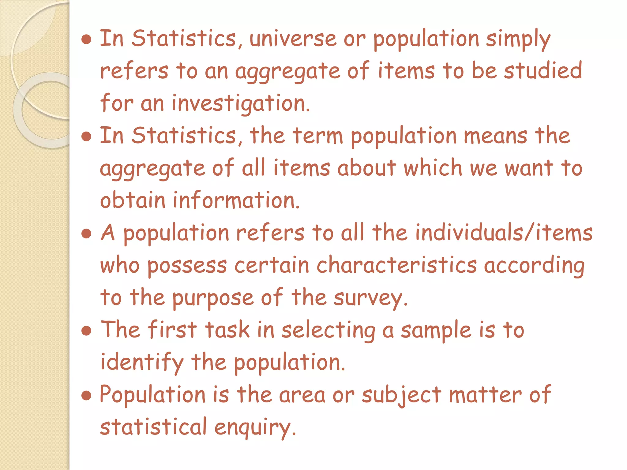 Chapter 3 Census and Sample Methods | PPT