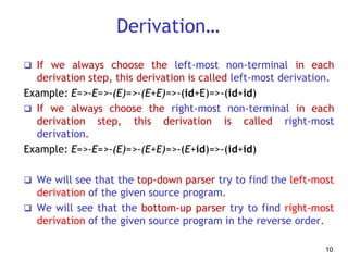 Chapter-3 compiler.pptx course materials | PPT