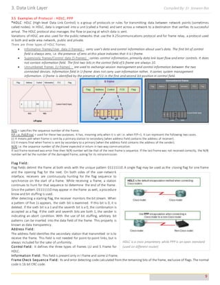 data link layer to print | DOCX | Computer Networking | Computing