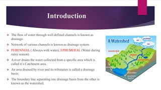 Drainage System CLASS XI PPT | PPTX
