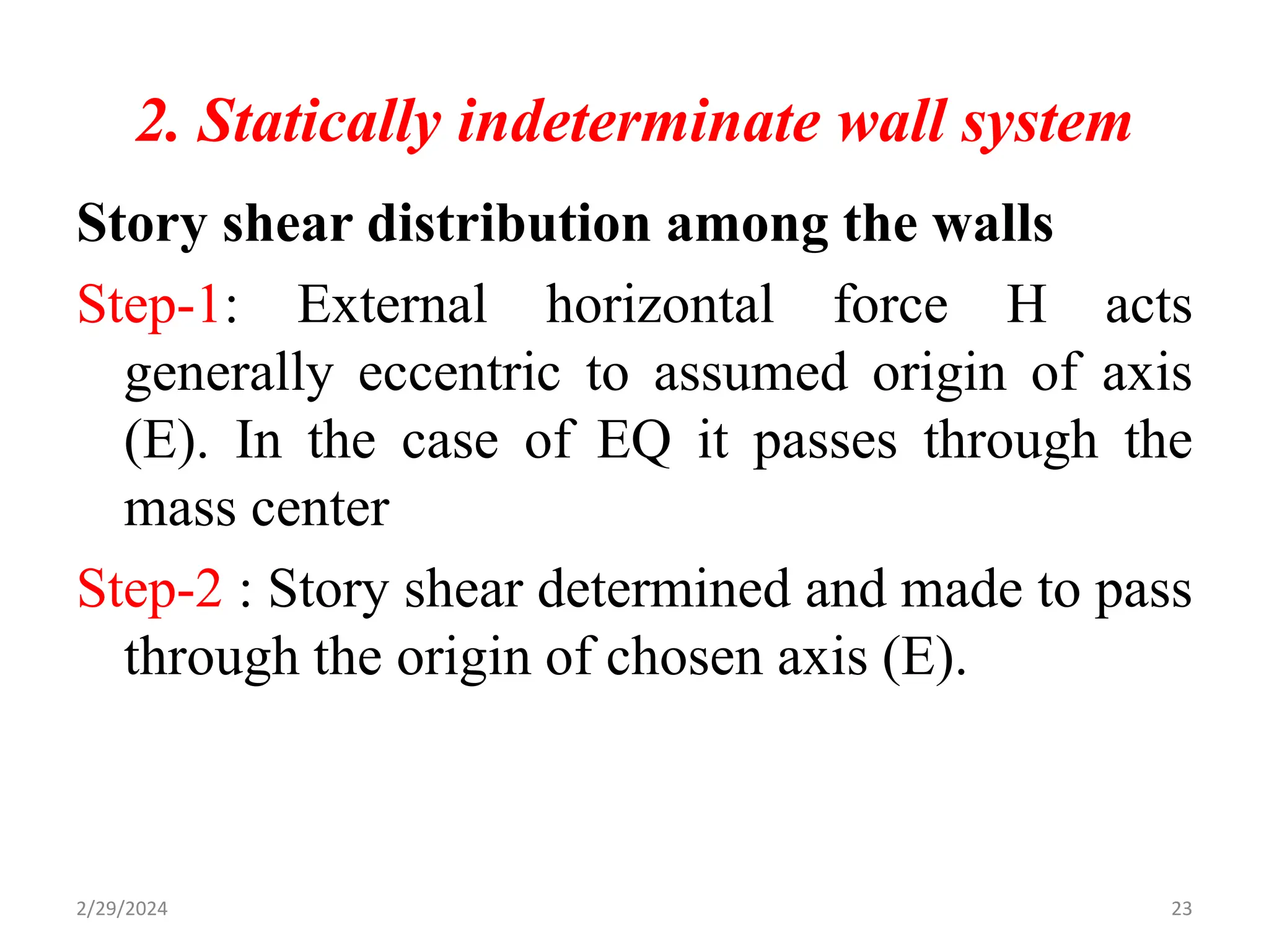 Chapter-Three Lateral Force Resisting Systems. pptx | PPTX