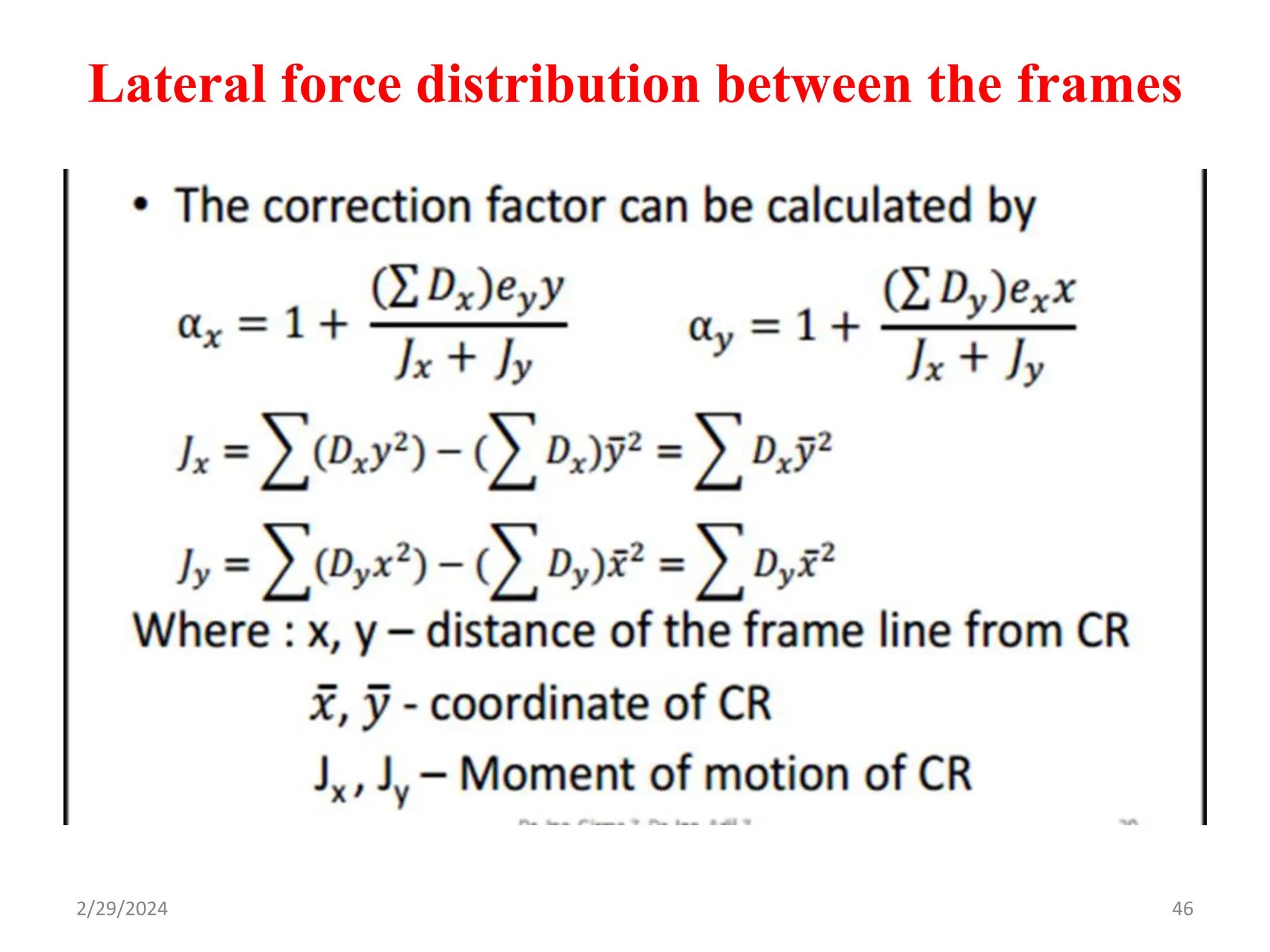 Chapter-Three Lateral Force Resisting Systems. pptx | PPTX
