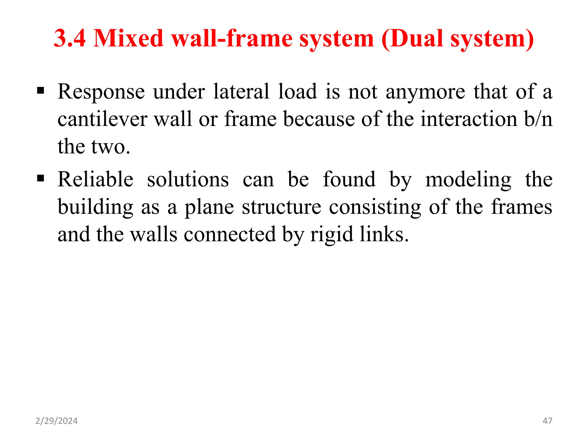 Chapter-Three Lateral Force Resisting Systems. pptx | PPTX
