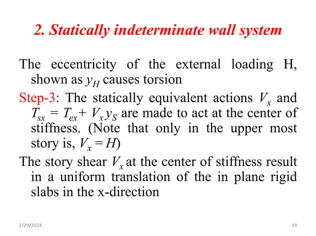 Chapter-Three Lateral Force Resisting Systems. pptx | PPTX