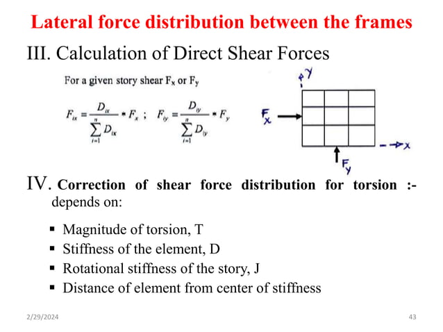 Chapter-Three Lateral Force Resisting Systems. pptx | PPTX