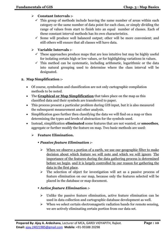 Chapter 3 map basics | PDF