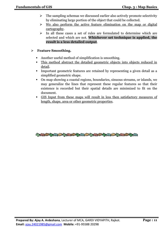 Chapter 3 map basics | PDF