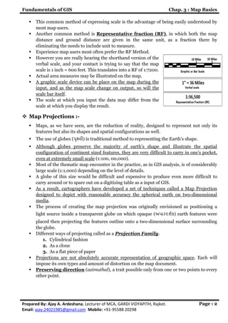 Chapter 3 map basics | PDF