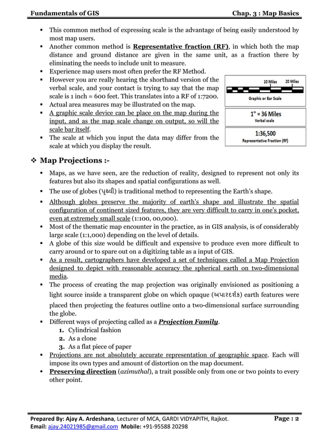 Chapter 3 map basics | PDF