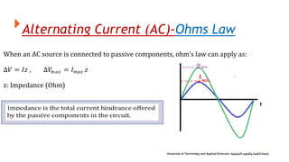 Chapter-3 new format LCR pptx. Explains the L,C and R in an AC Circuit ...