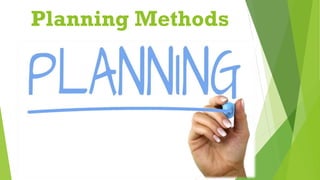 Chapter 3 Planning Methods (Tourism Planning and Development) | PDF