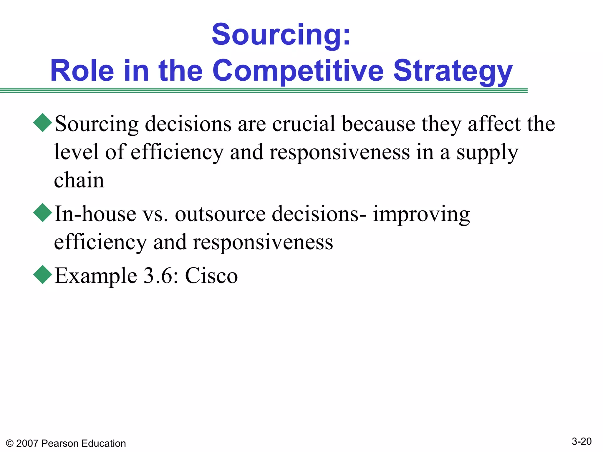 Chapter 3 Supply Chain Drivers and Obstacles | PPT