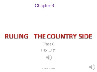 Chapter 3 ruling the country side | PPTX
