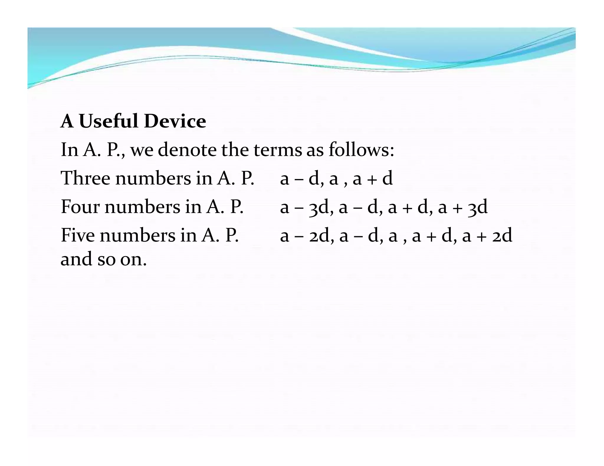 Chapter 3 sequence and series | PPT