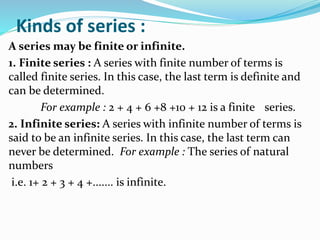 Chapter 3 sequence and series | PPTX