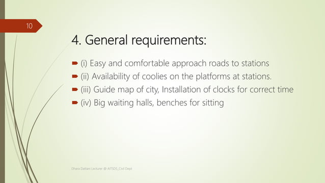 Chapter 3 station,yards,points and crossing,signalling and interlocking ...