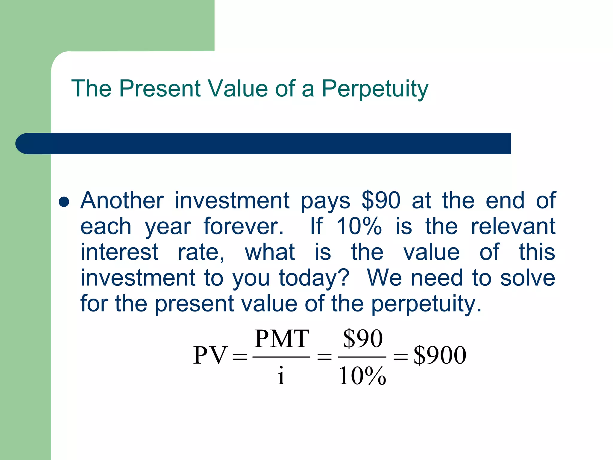 Time value of money | PPT