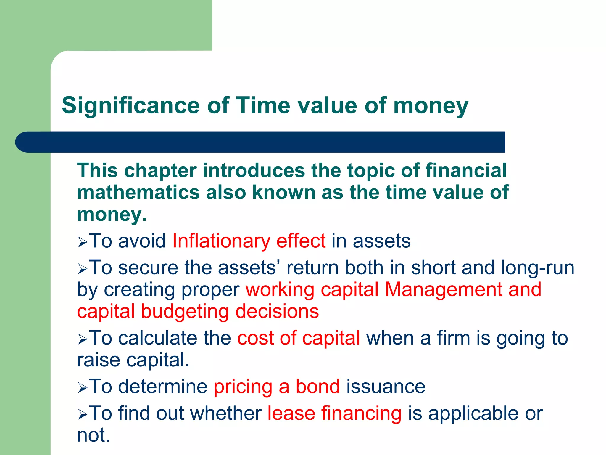 Time value of money | PPT