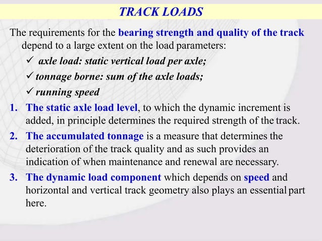 chapter-3 Track Stracture.pptx | Rail Travel | Travel Type
