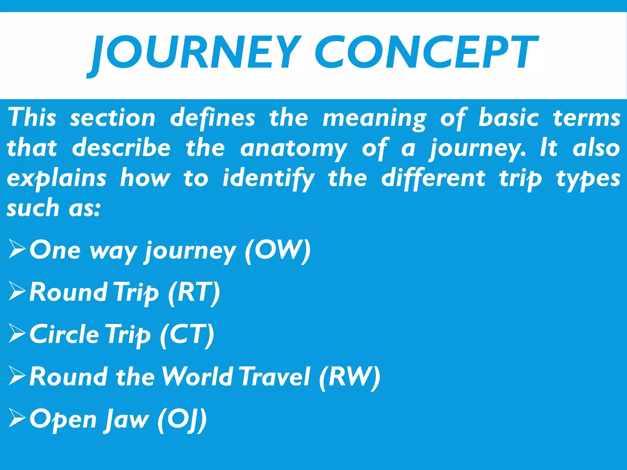 Chapter 3 Types of Journey and Journey Concepts (Computerized ...