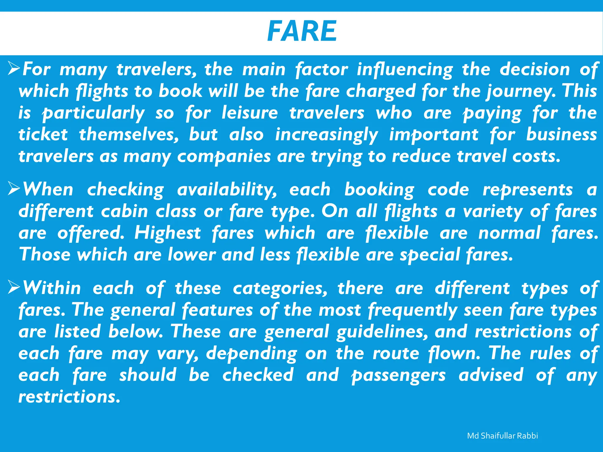 Chapter-3 Types of Journey//Computerized Reservation System | PDF