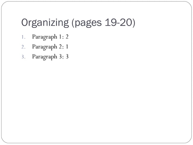 Chapter 3 Writing | PPT