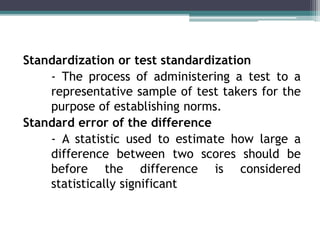 Chapter 4: Of Tests and Testing | PPTX