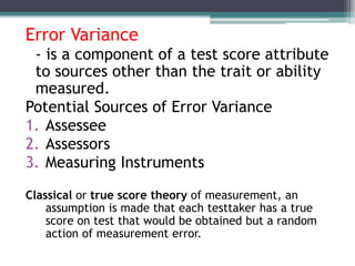 Chapter 4: Of Tests and Testing | PPT