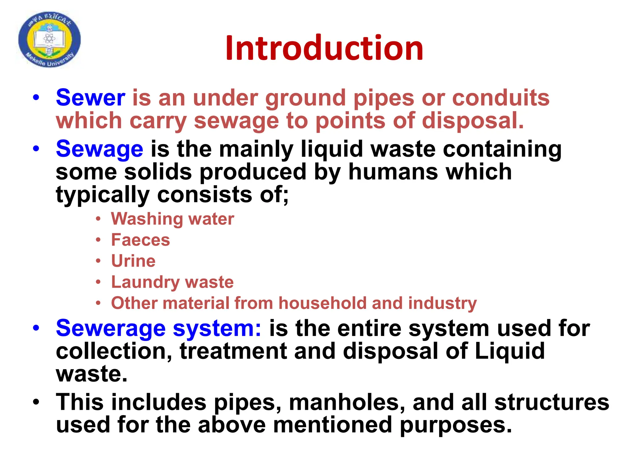 chapter-4- Water Carriage Sanitation System | PPTX