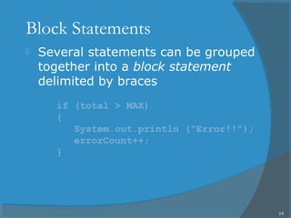 Selection Control Structures | PPT | Programming Languages | Computing