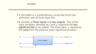 Chapter 4: Combinational Logic | PPTX