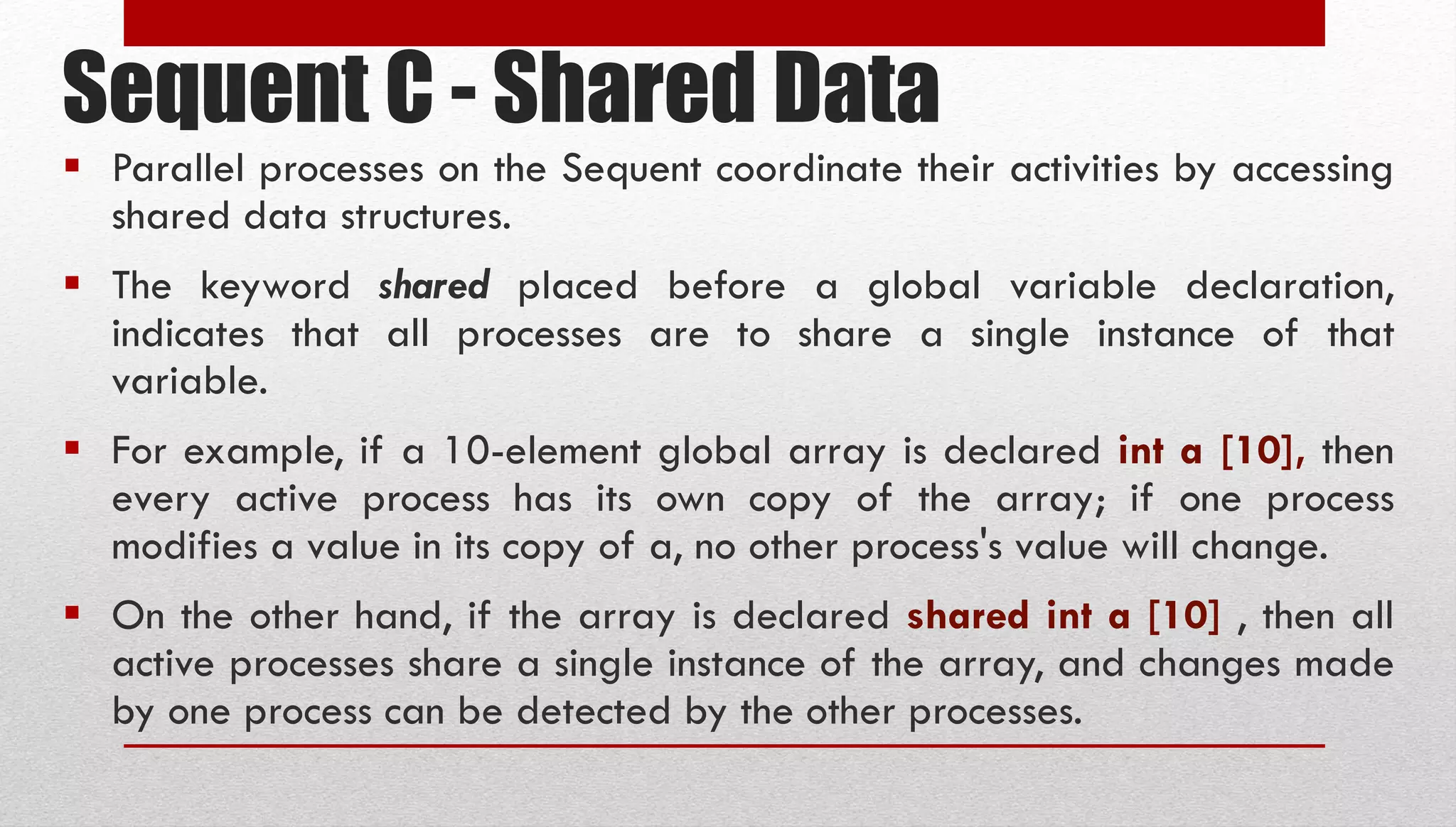 Chapter 4: Parallel Programming Languages | PPT Chapter 4: Parallel Programming Languages | PPT