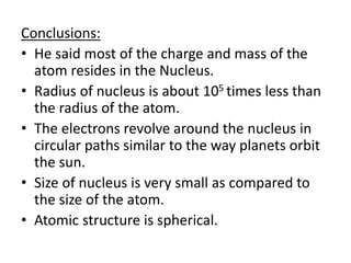 CBSE Class 9 Science Chapter 4- structure of atom | PPTX