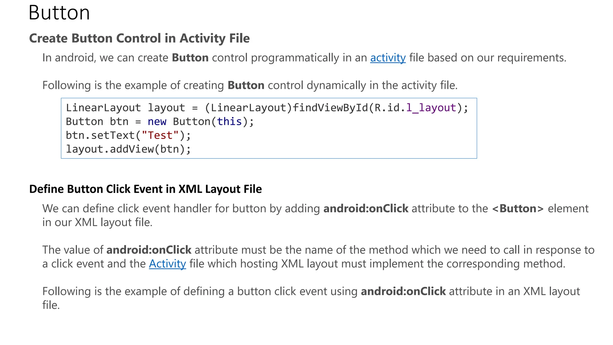 Mobile Application Development-Designing User Interface With View | PPT | Free Download