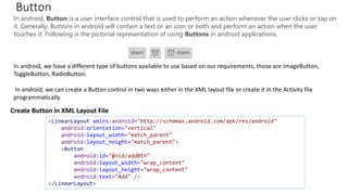 Mobile Application Development-Designing User Interface With View | PPTX